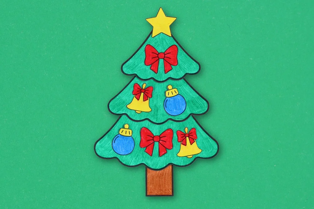 Build A Christmas Tree Free Printable — Gathering Beauty