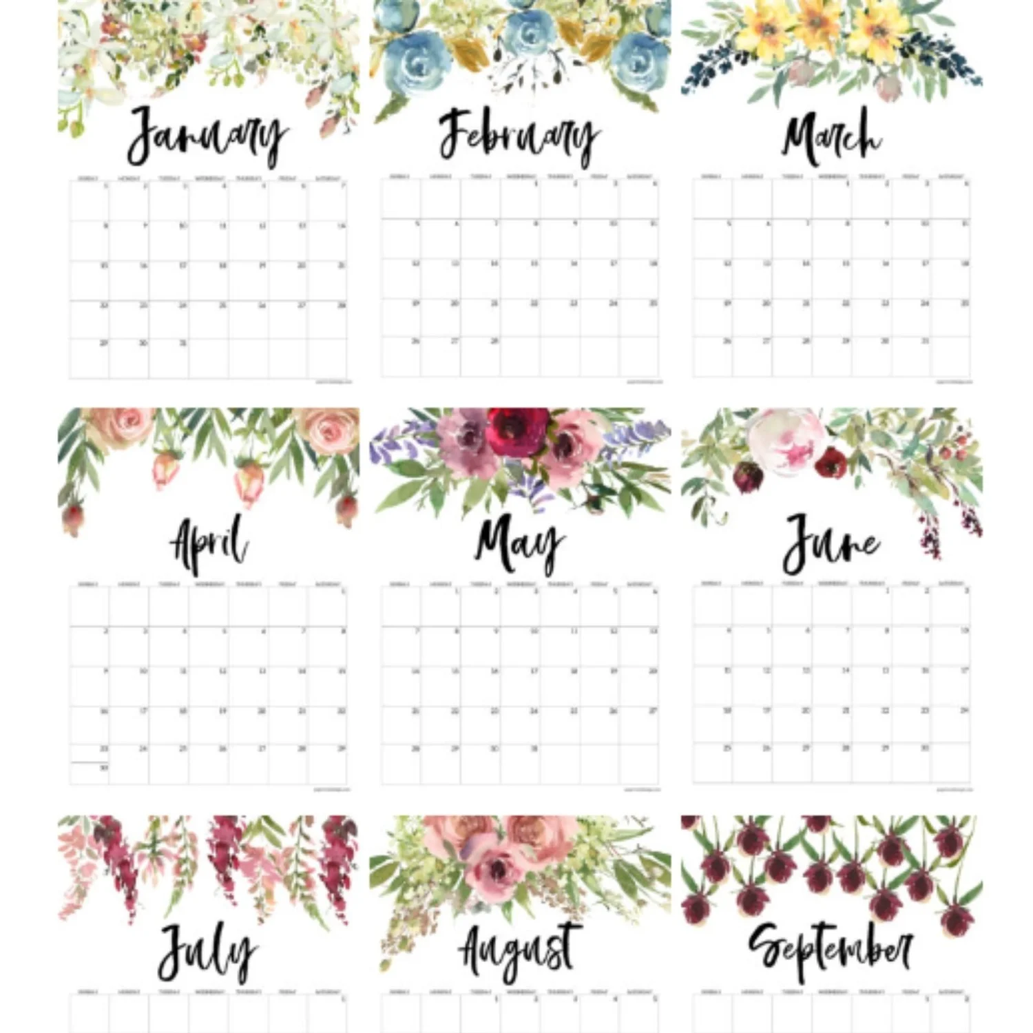 Printable 2023 Calendars — Gathering Beauty