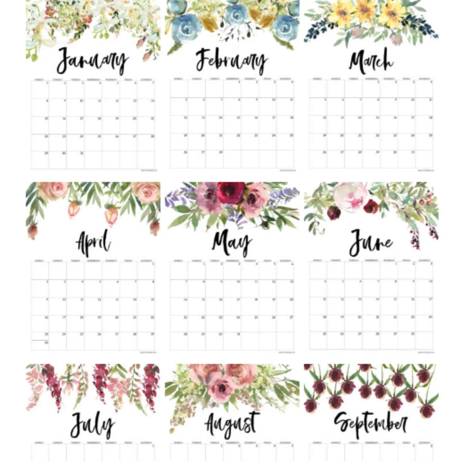 Printable 2023 Calendars — Gathering Beauty