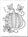 Free Fall Colouring Pages For Adults — Gathering Beauty