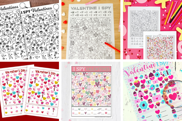 I Spy Valentines Printables — Gathering Beauty