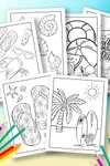 Free Summer Colouring Pages For Adults And Kids — Gathering Beauty
