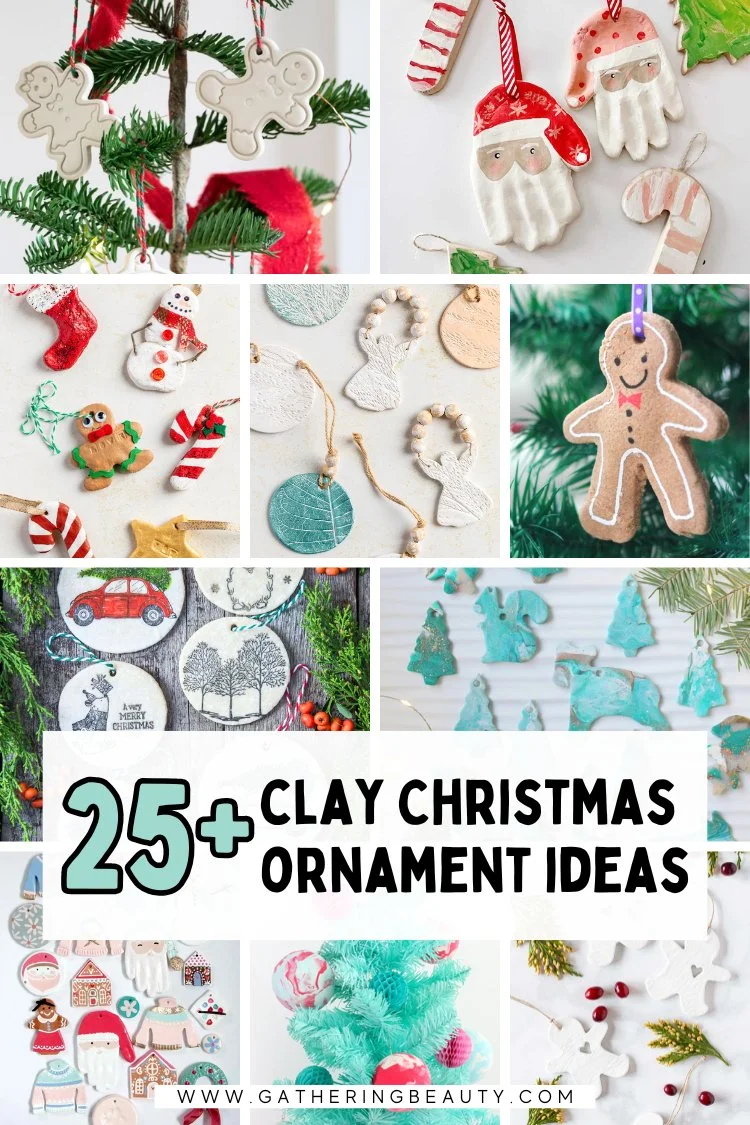 Clay Christmas Ornament Ideas — Gathering Beauty