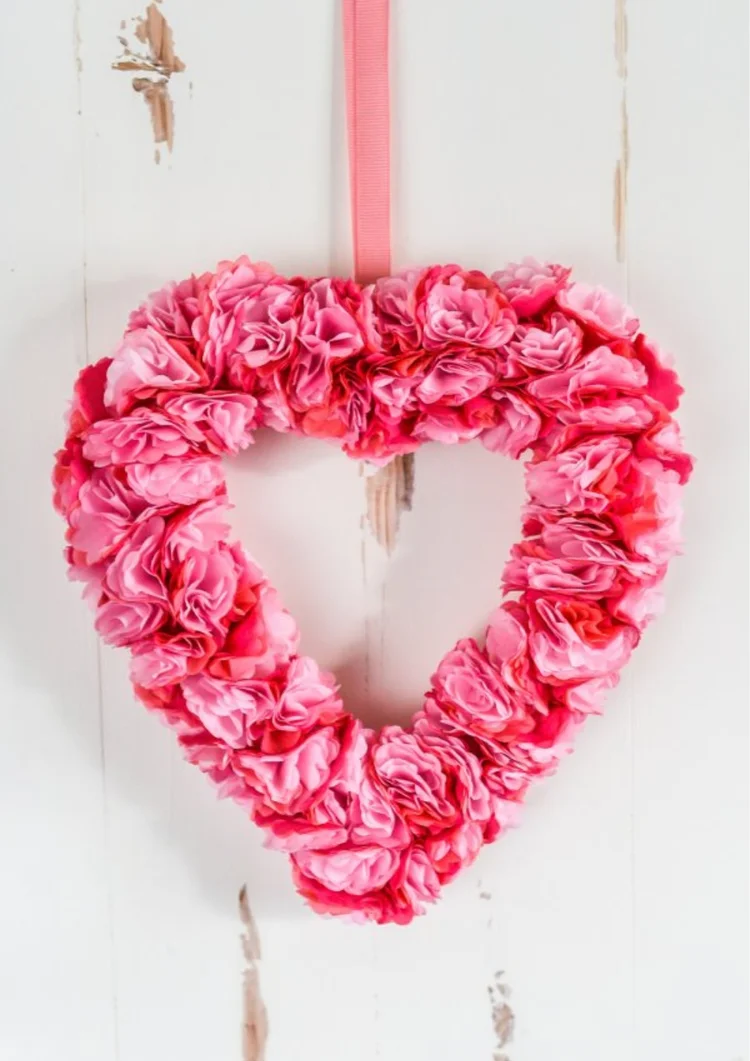 Tissue Paper Valentine's Crafts — Gathering Beauty