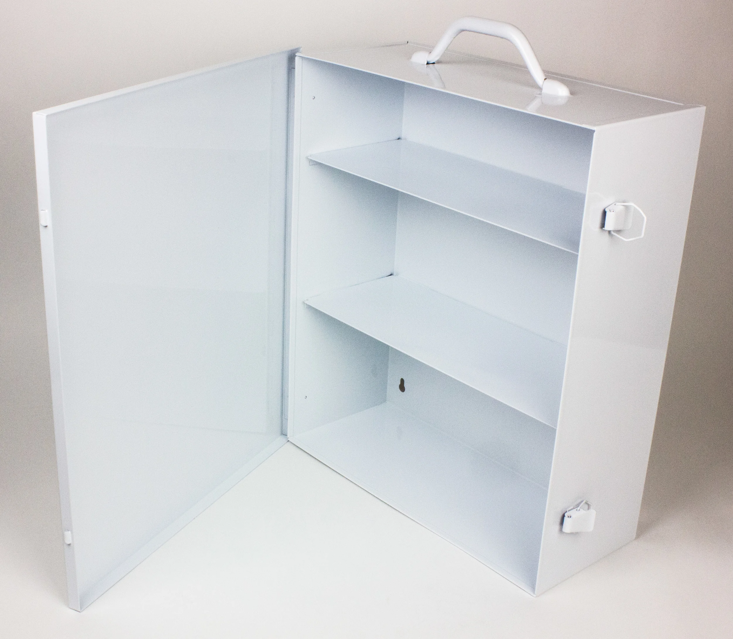 First Aid Kit Cabinet, Metal, 3 Shelf — Ever Ready First Aid
