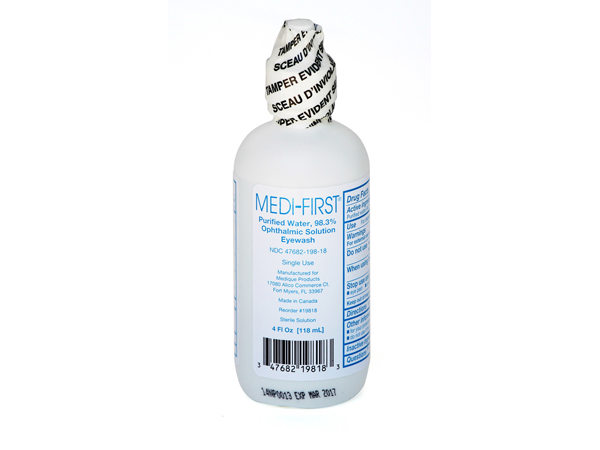 Medi-First First Aid Eye Wash, 4 oz bottle — Ever Ready First Aid