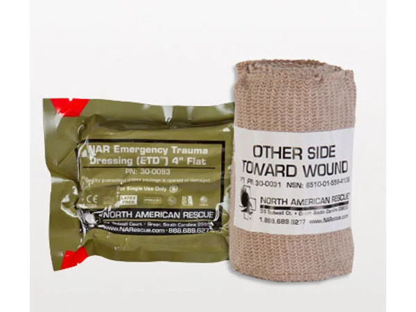 Emergency Trauma Dressing (ETD), Flat - 4" — Ever Ready First Aid