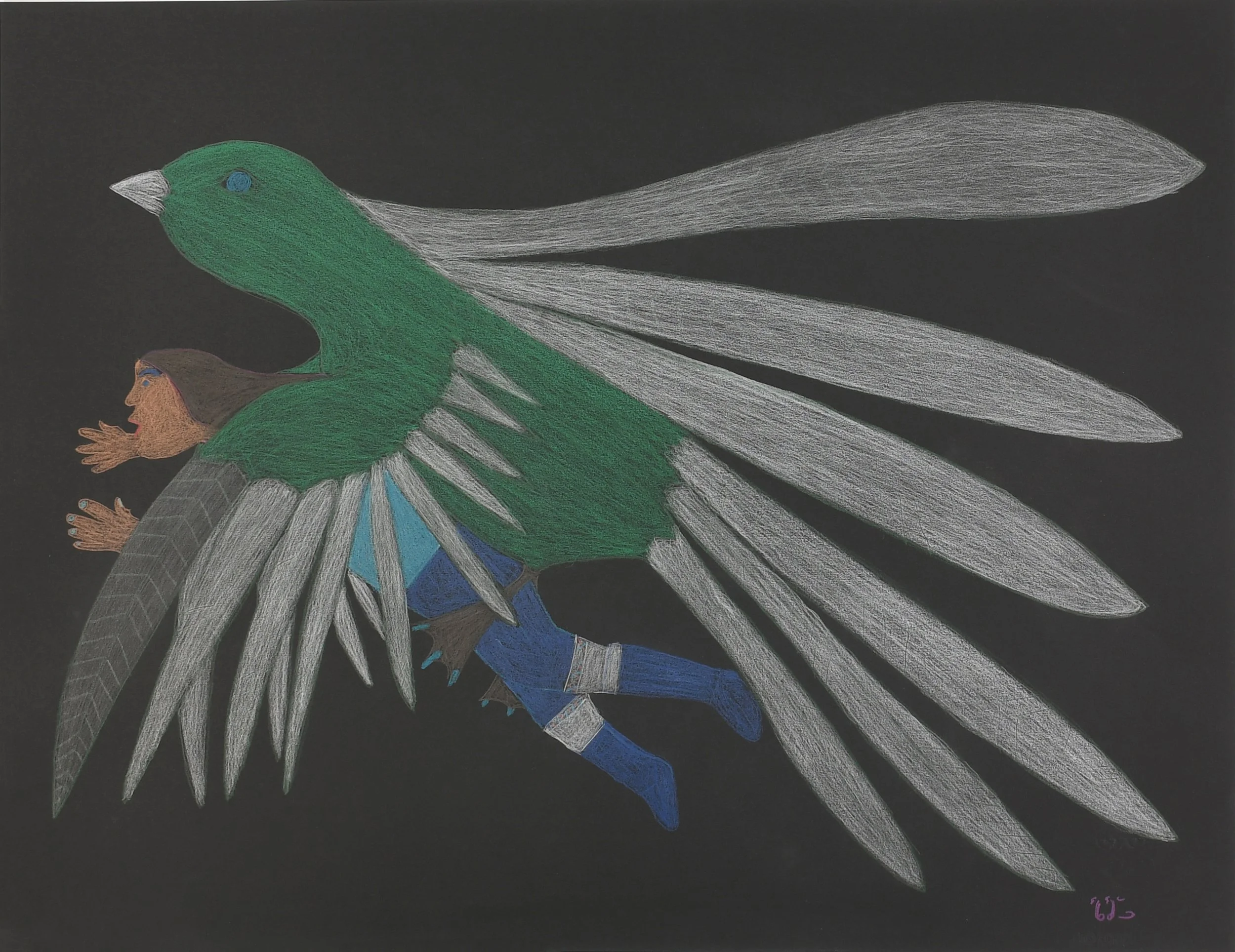 Kakulu Saggiaktok Works on Paper — DORSET FINE ARTS