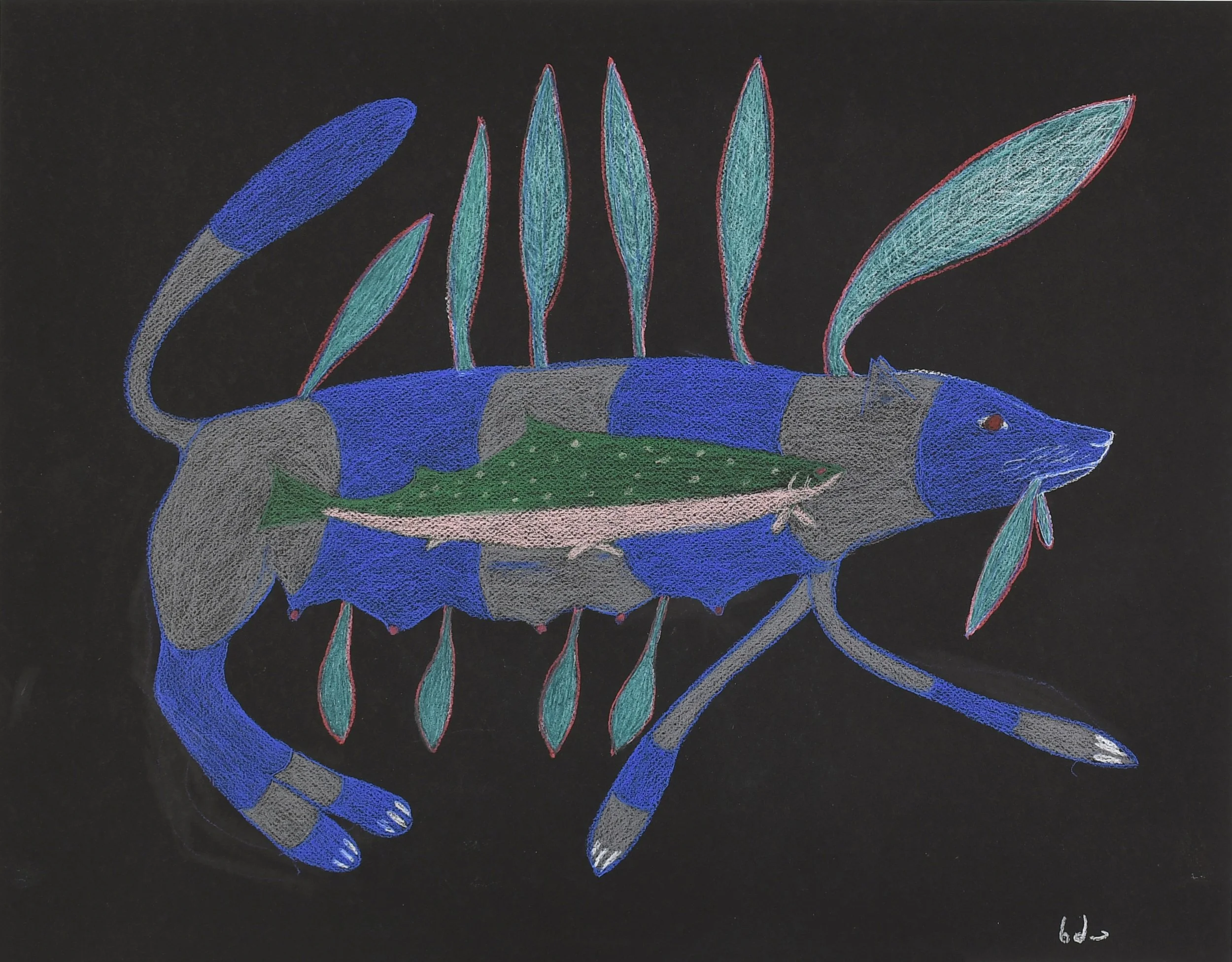 Kakulu Saggiaktok Works on Paper — DORSET FINE ARTS