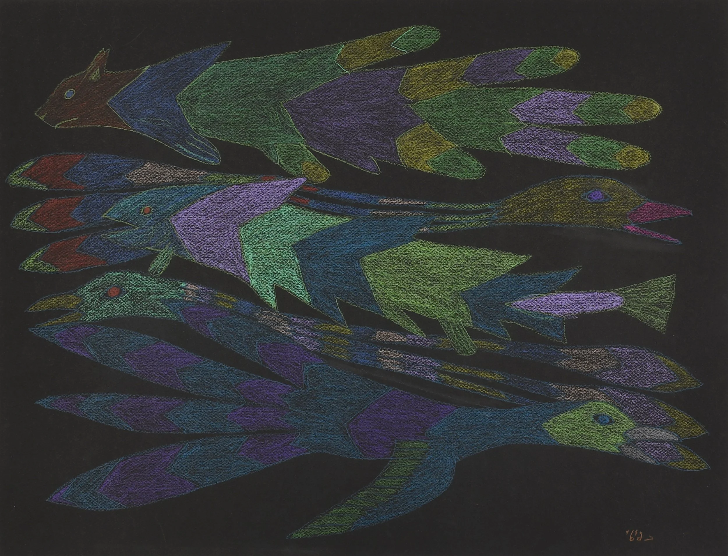 Kakulu Saggiaktok Works on Paper — DORSET FINE ARTS