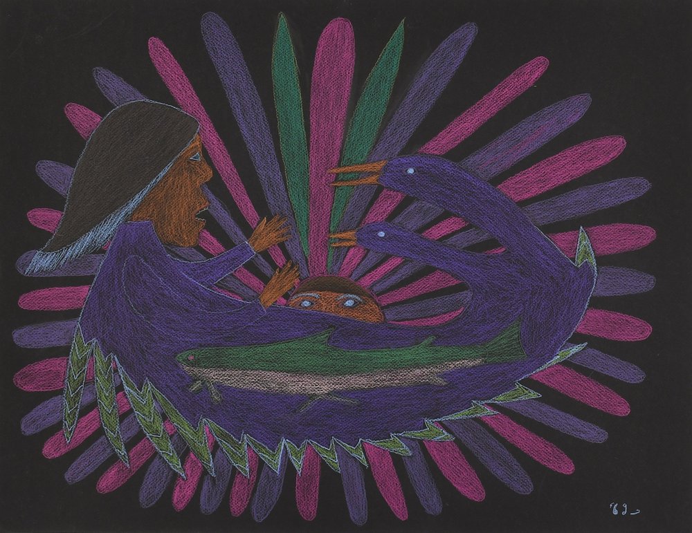 Kakulu Saggiaktok Works on Paper — DORSET FINE ARTS