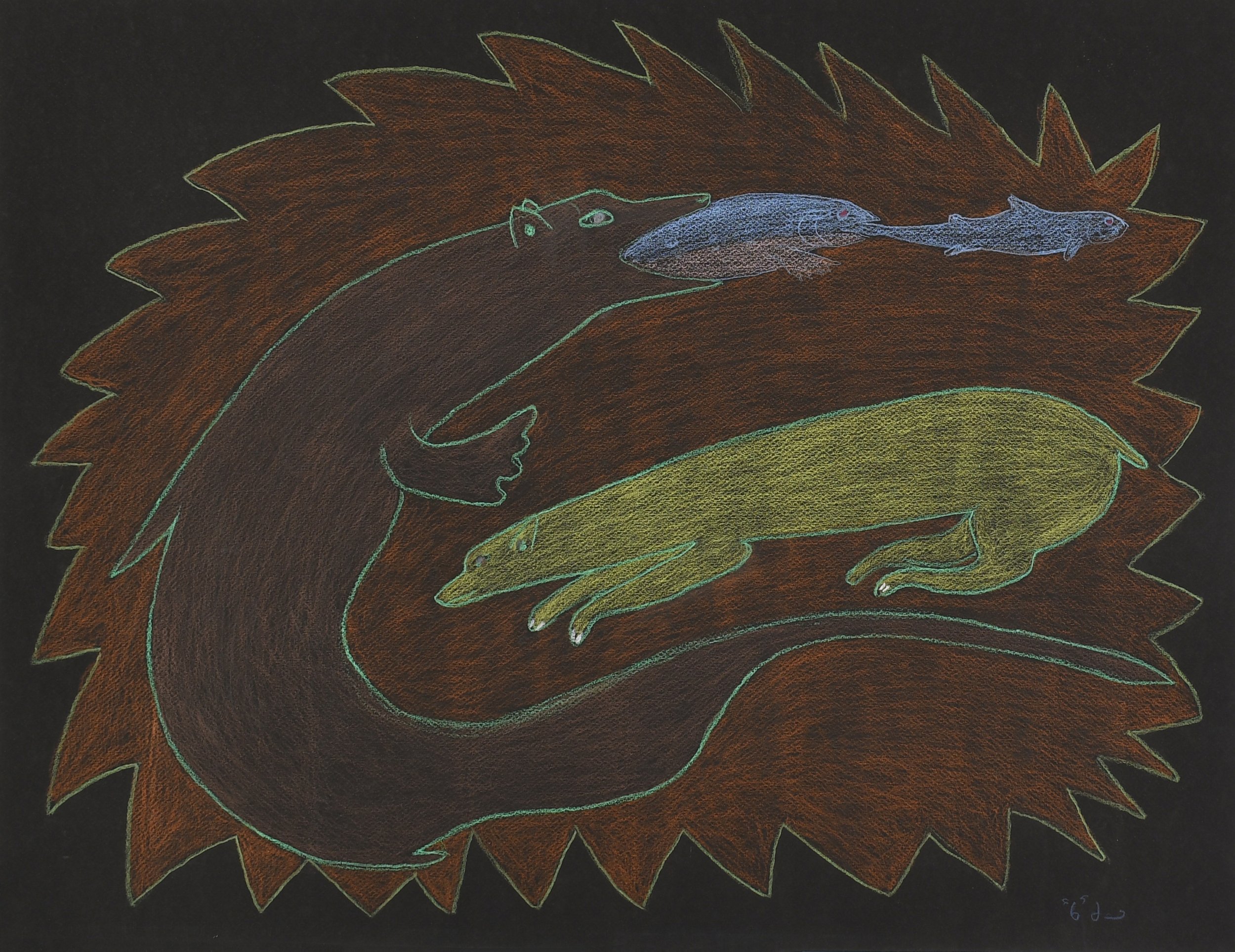 Kakulu Saggiaktok Works on Paper — DORSET FINE ARTS