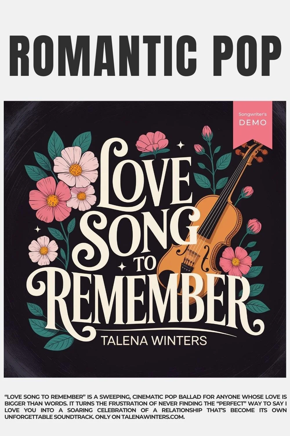 Love Song to Remember [Songwriter Demo]: Adult Contemporary Pop ...