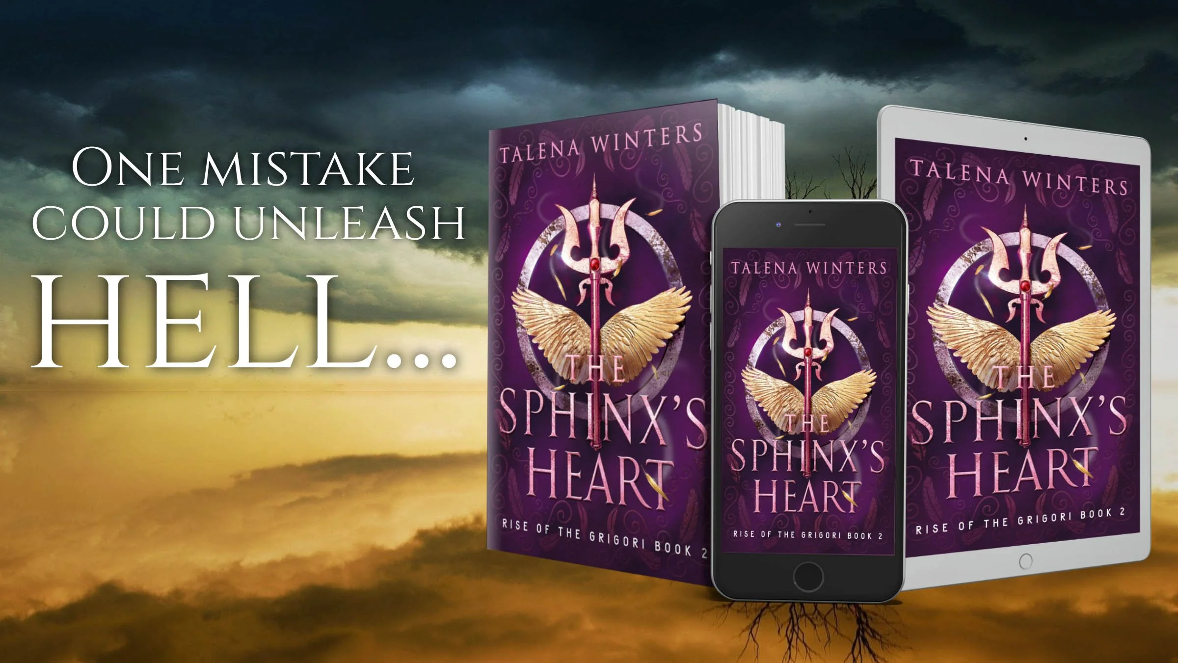 The Sphinx's Heart (Rise of the Grigori Book 2) — Talena Winters