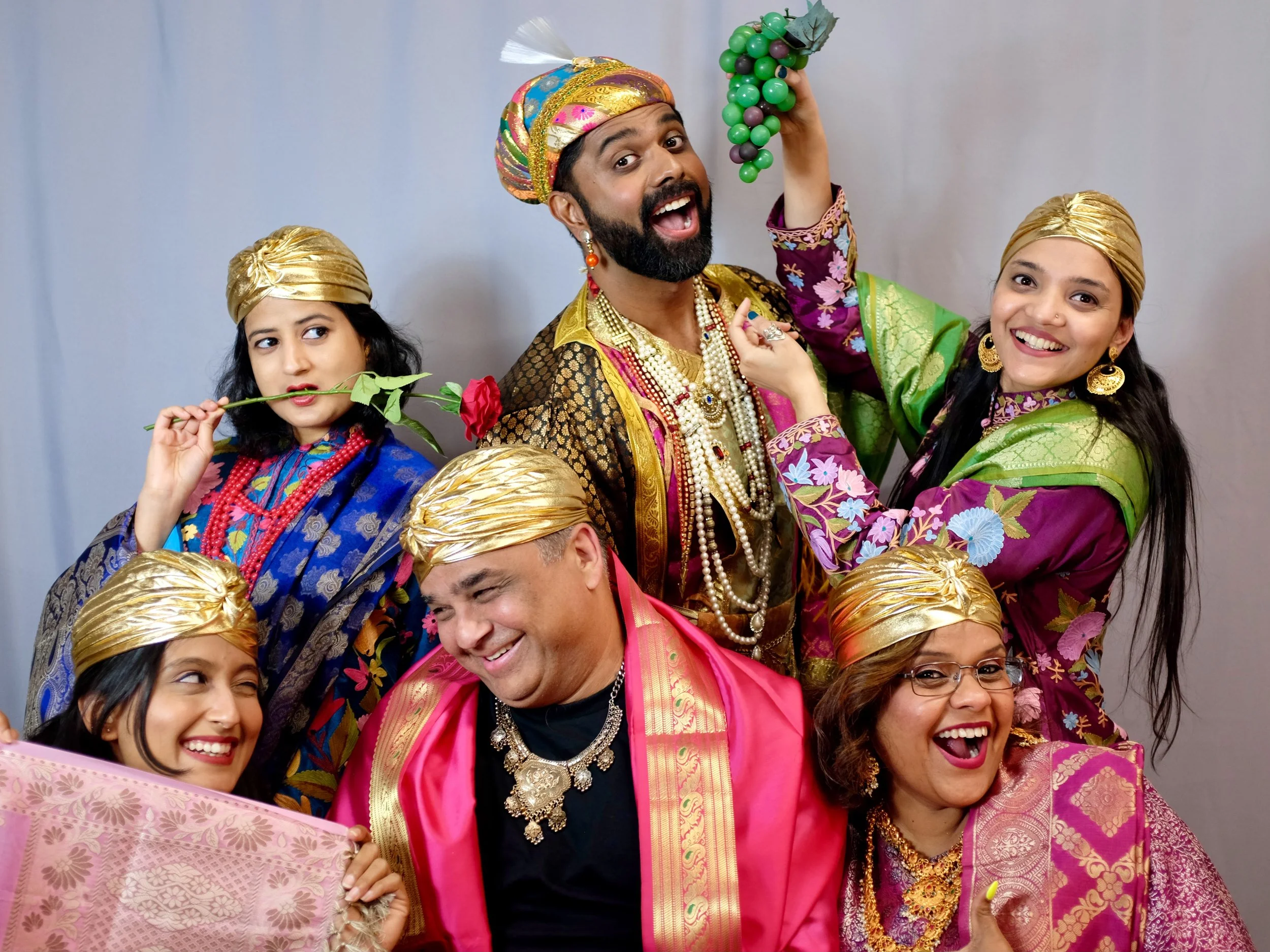 Cast Photo Shoot for TAJ MAHAL KA TENDER — Bay Area Drama Company