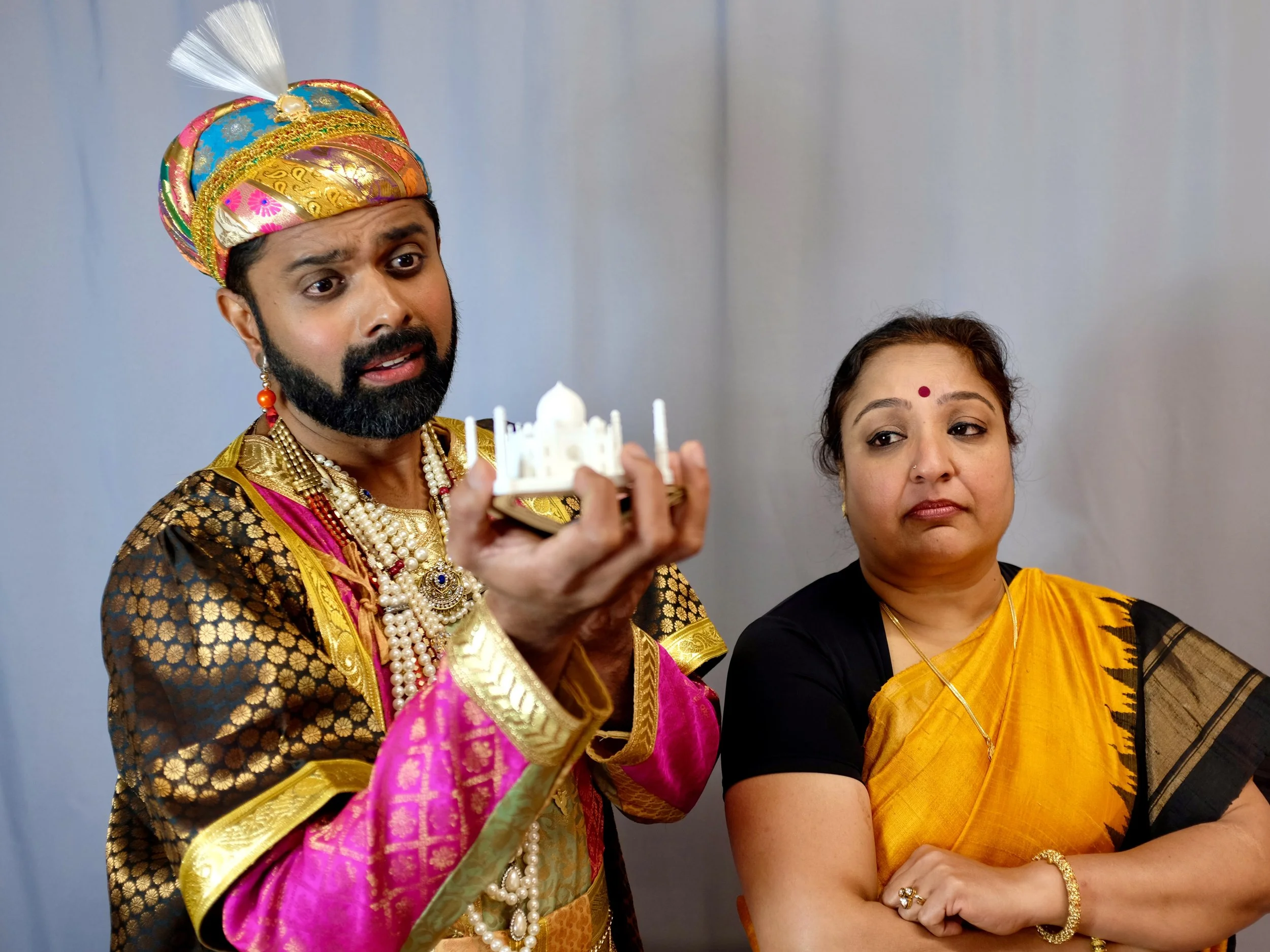Cast Photo Shoot for TAJ MAHAL KA TENDER — Bay Area Drama Company