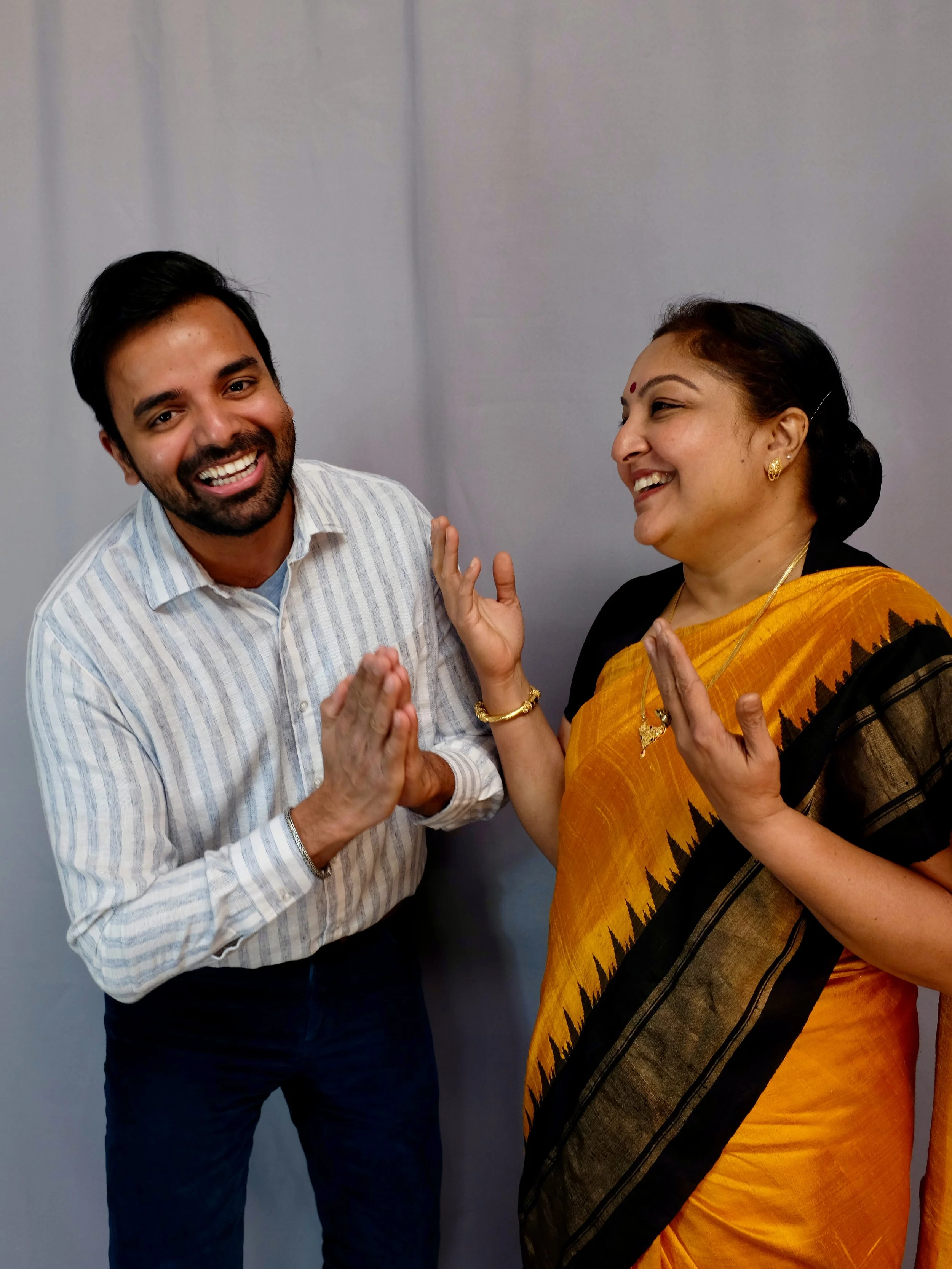 Cast Photo Shoot for TAJ MAHAL KA TENDER — Bay Area Drama Company
