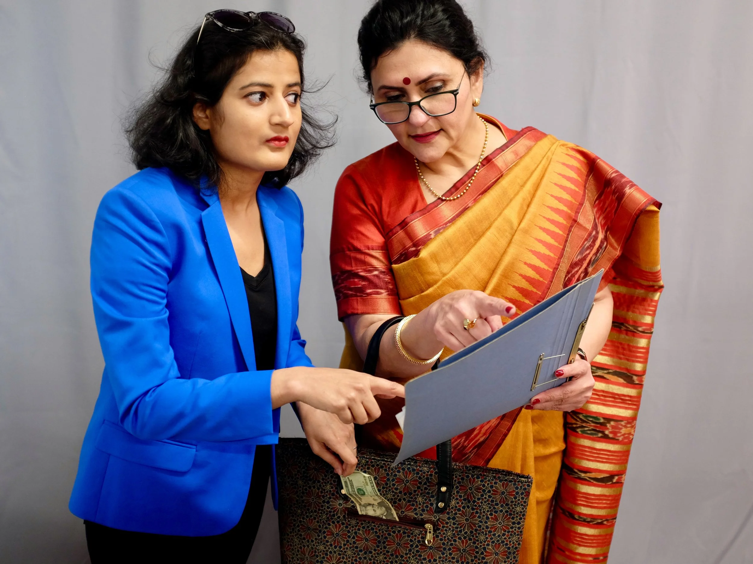 Cast Photo Shoot for TAJ MAHAL KA TENDER — Bay Area Drama Company