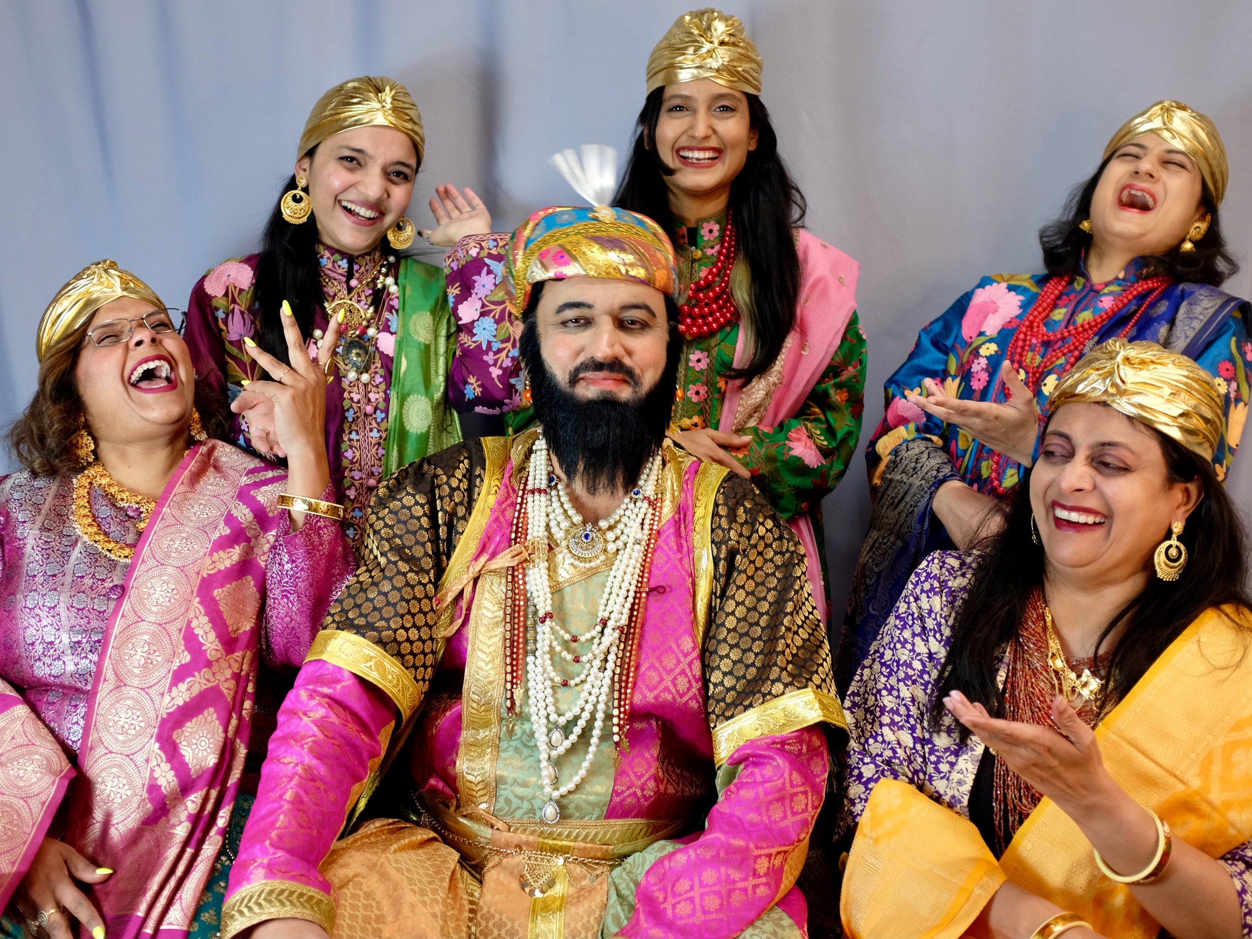 Cast Photo Shoot for TAJ MAHAL KA TENDER — Bay Area Drama Company