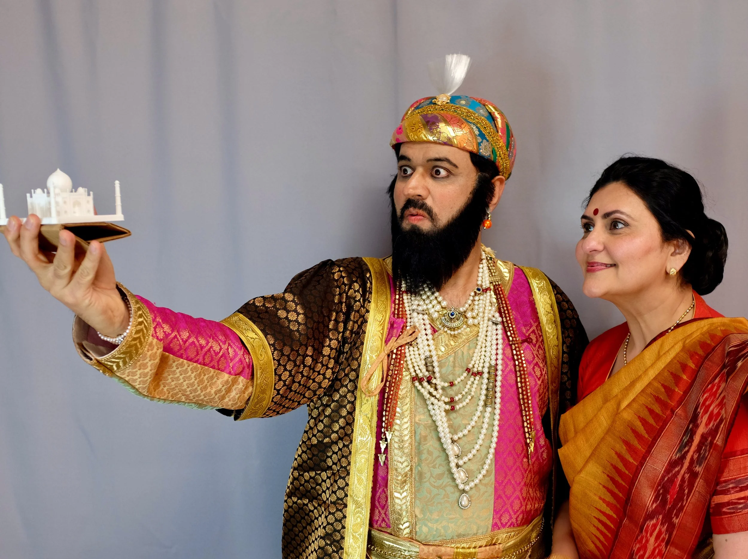 Cast Photo Shoot for TAJ MAHAL KA TENDER — Bay Area Drama Company