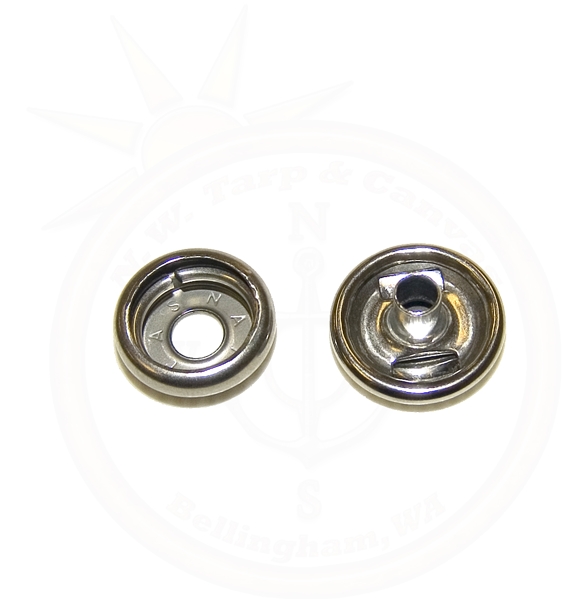 Stainless Steel Snaps Fasnap Brand Dura Dot — Northwest Tarp & Canvas