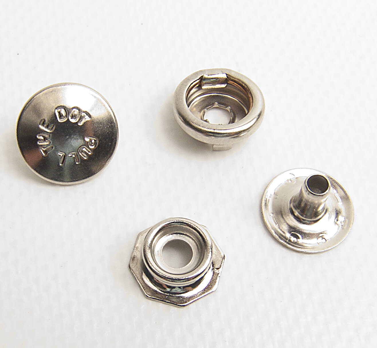 SNAPS - BRASS, NICKEL, BLACK OXIDE, PULL THE DOT — Northwest Tarp & Canvas