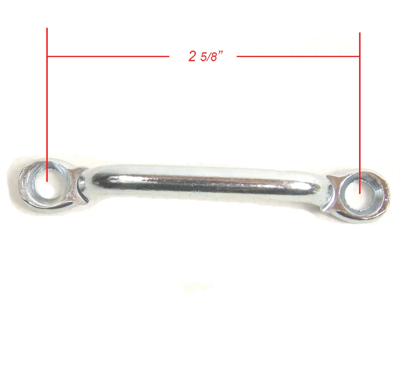 FOOTMAN LOOPS - NICKEL PLATED STEEL 4 PIECE SET — Northwest Tarp & Canvas