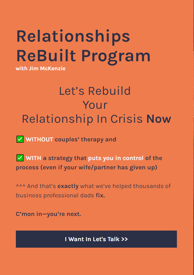 Relationships ReBuilt Program — Every Thing For Dads