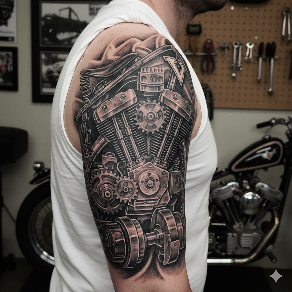 Exploring Motorcycle Tattoos | Symbols, Meanings & Biker Identity ...