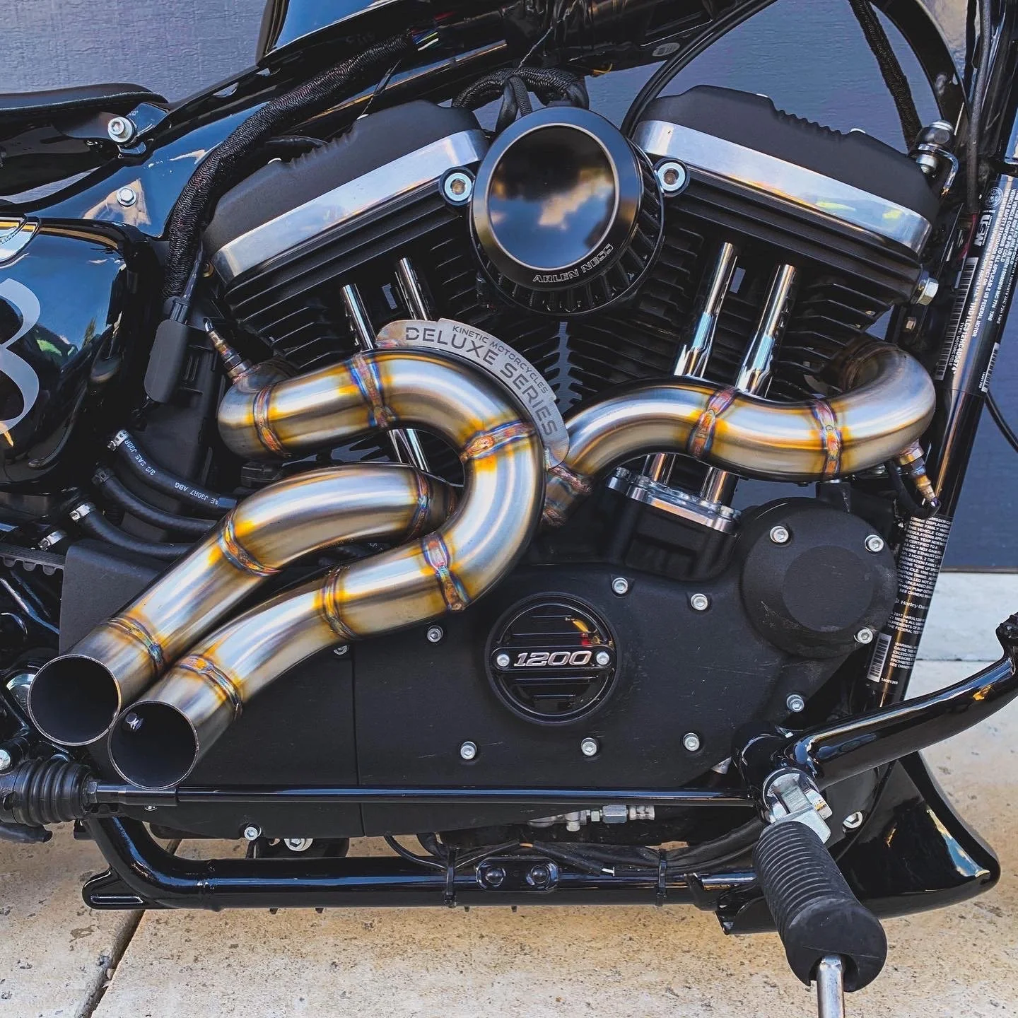 Harley Davidson Sportster Exhaust