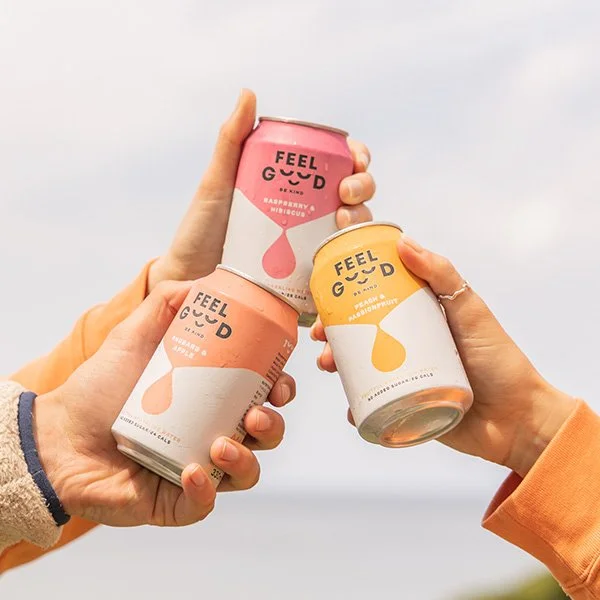 This two-ingredient peach and passionfruit gin cocktail recipe is not ...