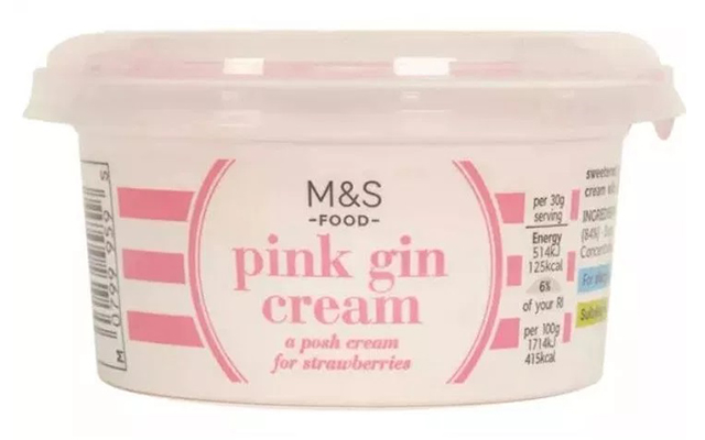 M&S is now selling pink gin cream just in time for Wimbledon and summer ...