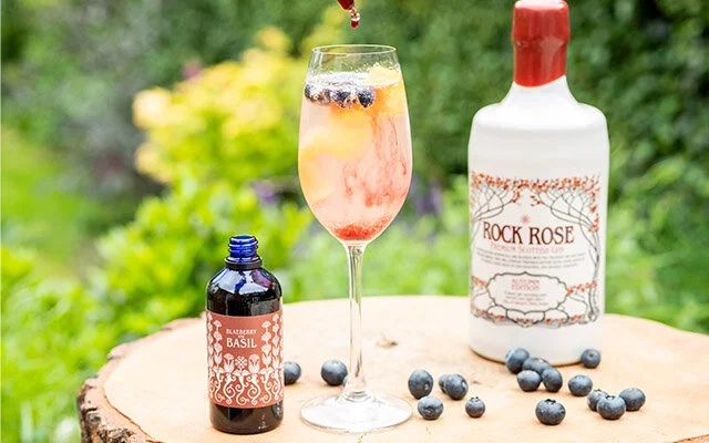 These cocktails from the amazing Rock Rose Gin Distillery are delicious ...