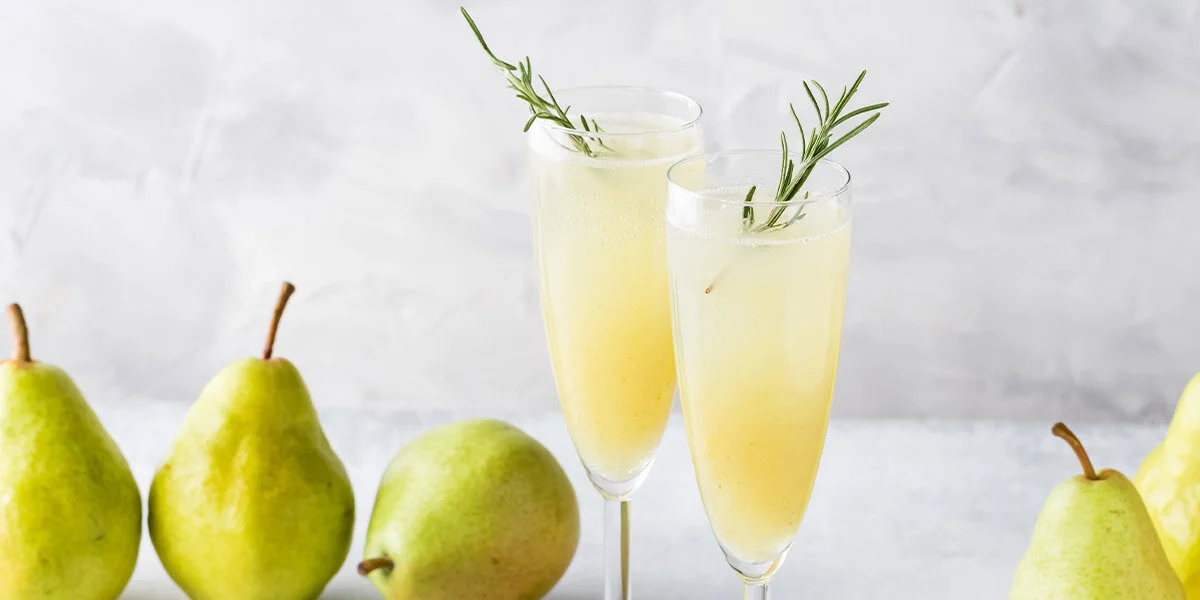 Pear, gin and prosecco make for one mouth-watering trio in this fab ...