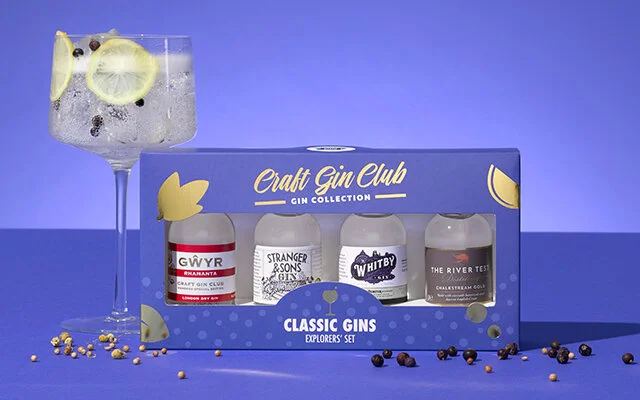This miniature classic gin set makes the perfect gin gift! — Craft Gin ...