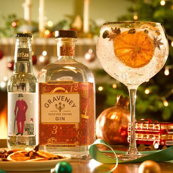 Discover the fabulously festive treats in Craft Gin Club's December 2022 Gin of the Month box ...