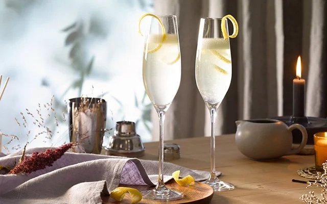 Add a little sparkle to your table with a classic French 75 cocktail ...
