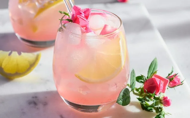 Rosé cider and gin come together in this gorgeous pink cocktail recipe ...