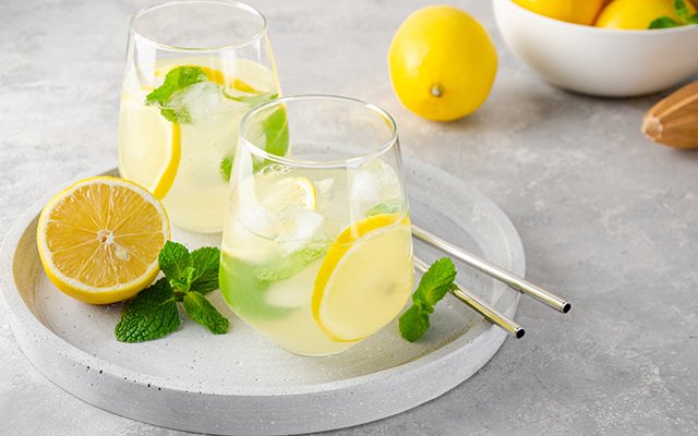 This easy Honey Lemon Highball cocktail recipe is SO refreshing ...