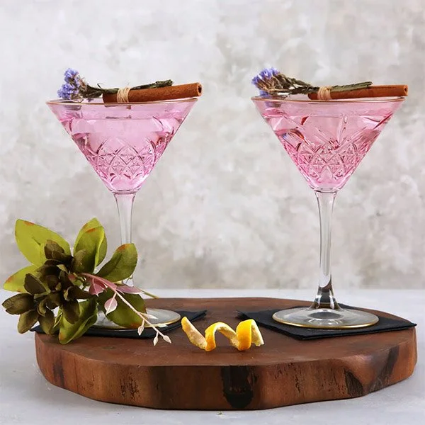 11 of the prettiest pink gin cocktail glasses for the perfect night in ...