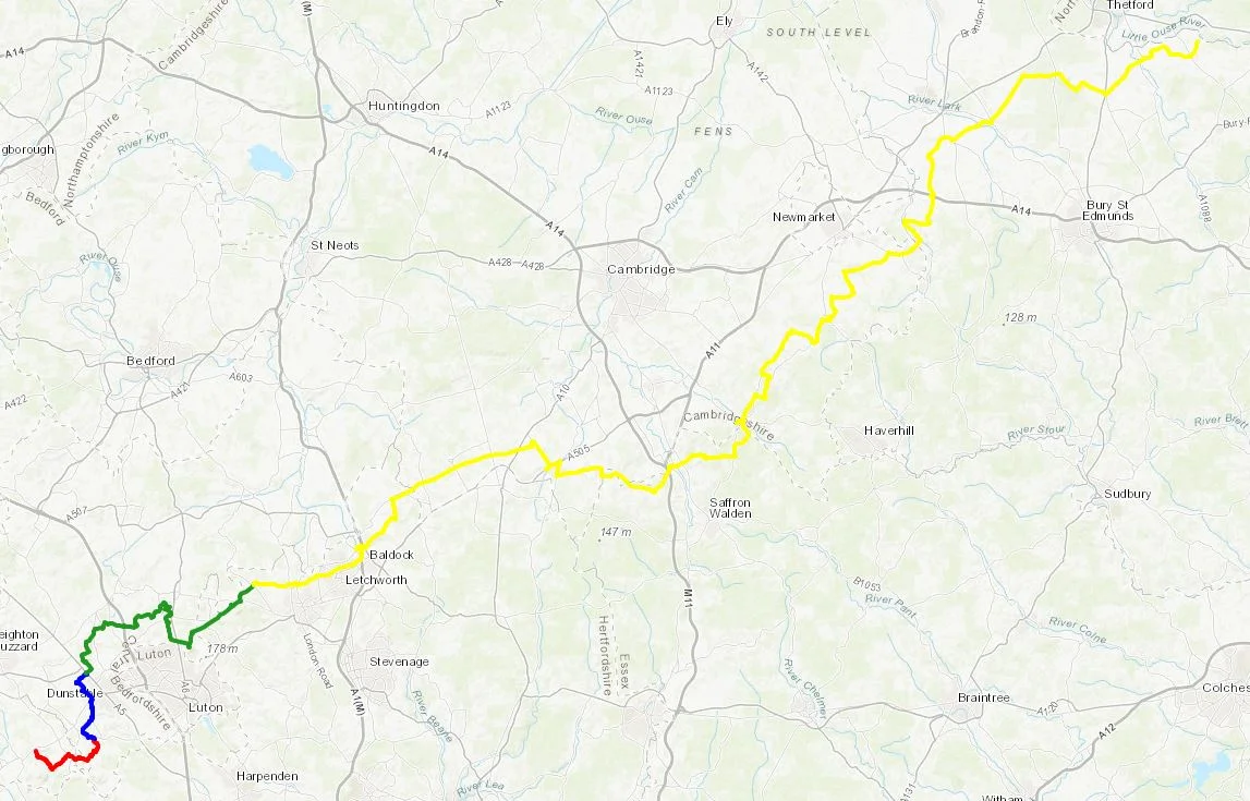 Icknield Way Part 3 - Pirton to Knettishall Heath — Richard Gower