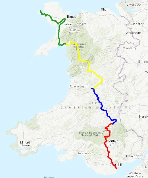 Cycling The NCN Route 8 Wales End To End — Richard Gower