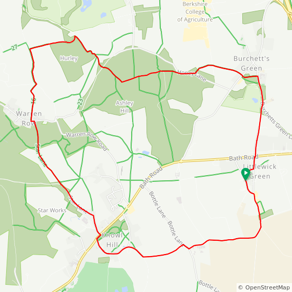 Littlewick Green, Ashley Hill and Knowl Hill Circular Walk — Richard Gower