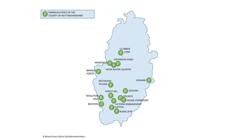 Nottinghamshire parkruns: The guide to completing all of the parkrun ...