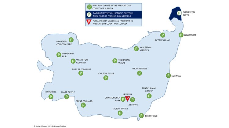 Suffolk parkruns: The guide to completing all of the parkrun events in ...