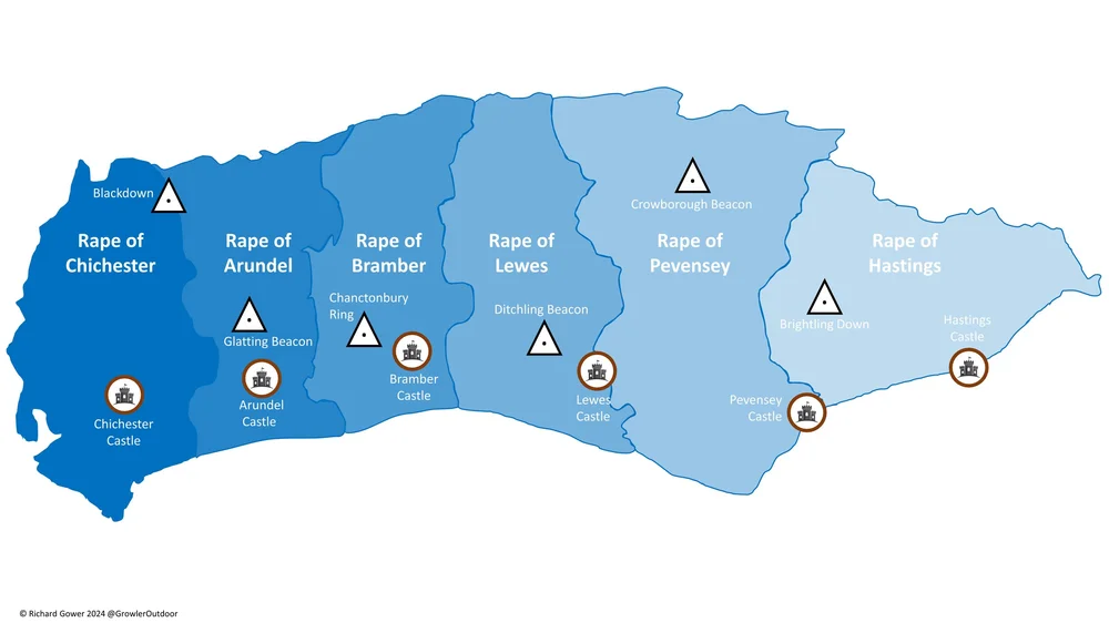 High Points of The Sussex Rapes — Richard Gower
