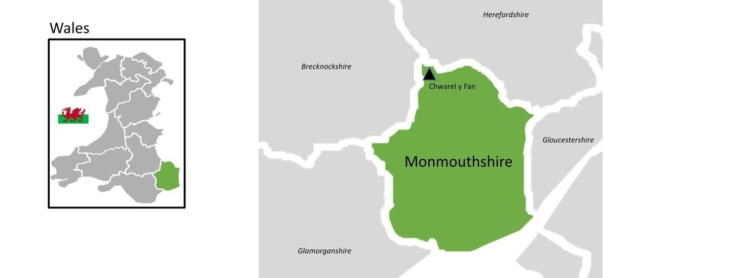 Chwarel y Fan: Monmouthshire County Top — Richard Gower