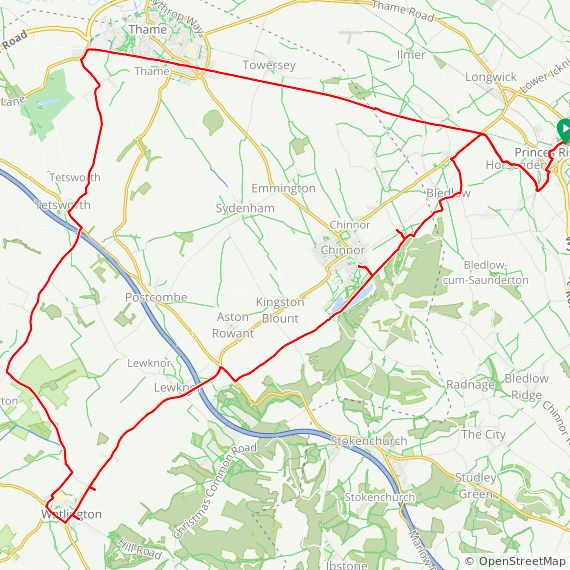 Cycling The Phoenix Trail and Watlington & Princes Risborough Railway ...