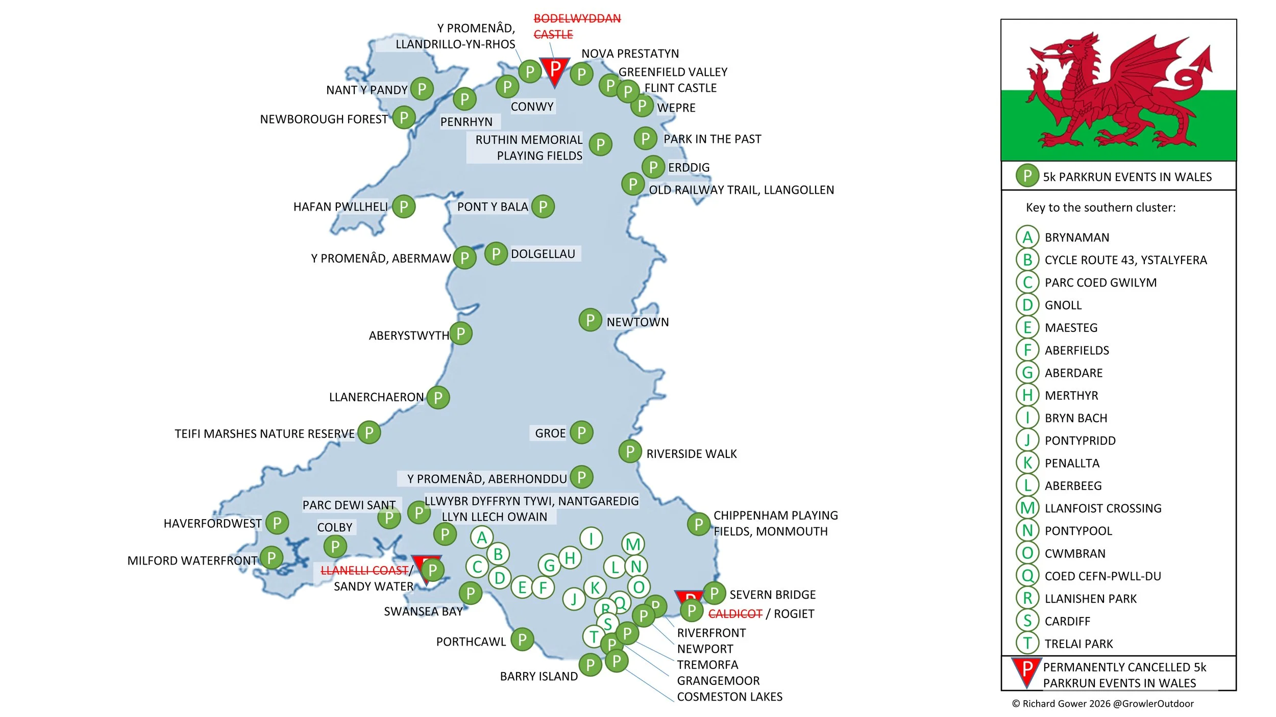 Welsh parkruns: The guide to completing all of the parkrun events in ...