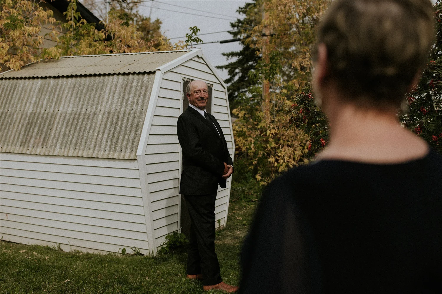 Cosy Fall Wedding at The Alloy Restaurant in Calgary - Ashley & Brian ...